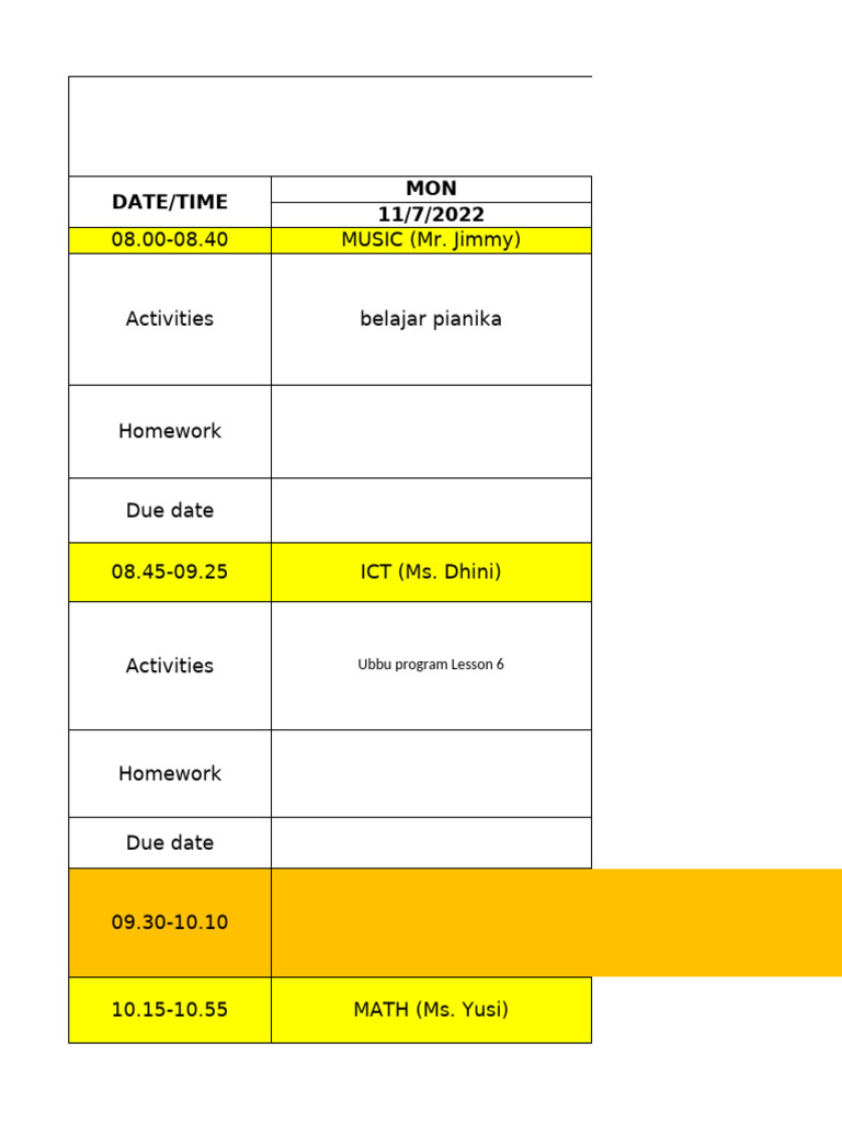 p2 Alive Lesson Plan Term 2 Nov 2o22 | PDF