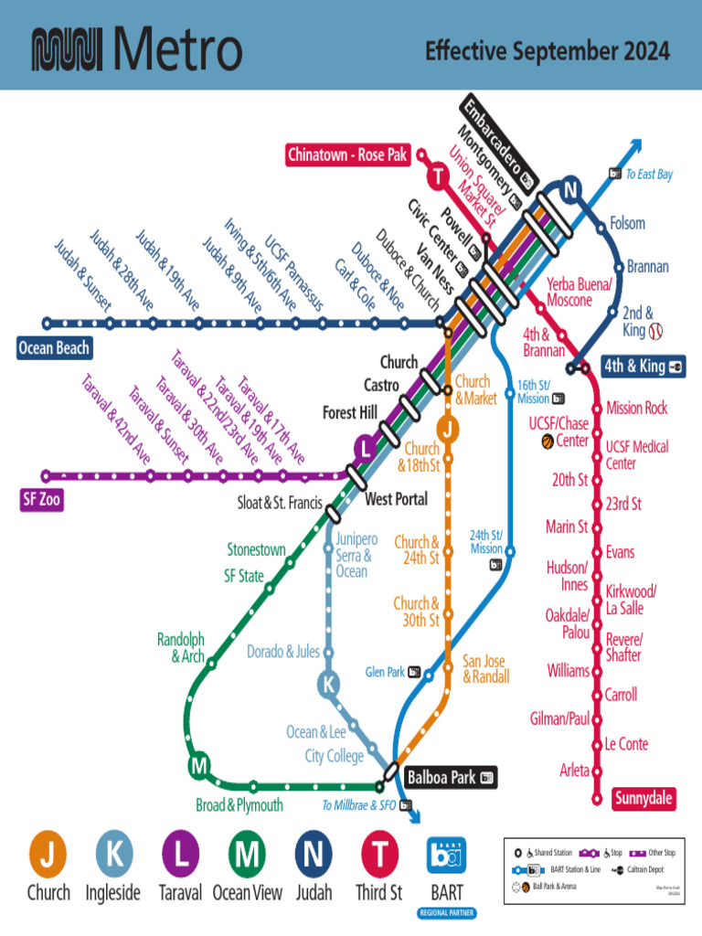 Muni_Metro_09 | PDF | San Francisco | Public Transport