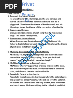 Chapter 7 Summary of Private Peaceful | PDF | Nature