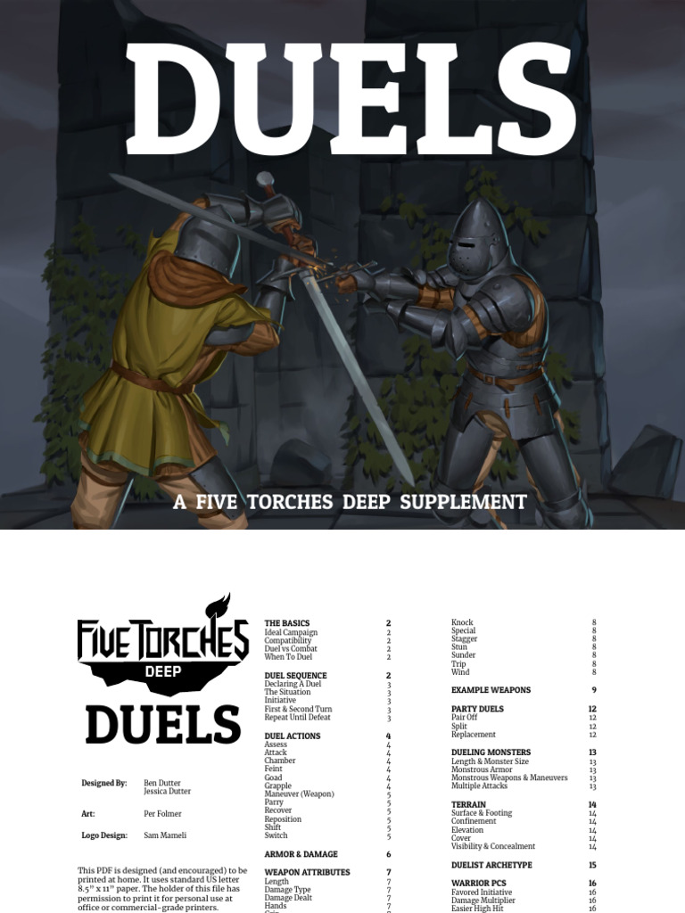 Five Torches Deep - Duels (Singles) [OEF][2020!02!13] | PDF | Duel