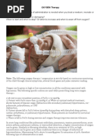 ARDSNet VentilatorProtocol | PDF | Medicine | Medical Treatments