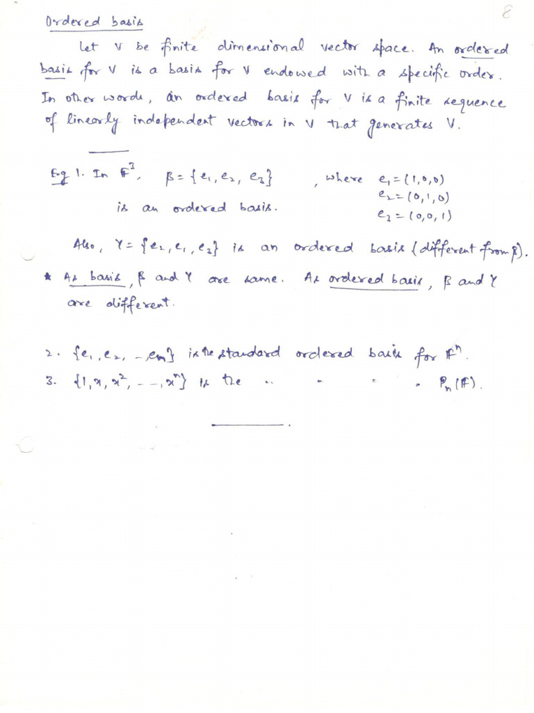 2 Linear Transformation Notes | PDF