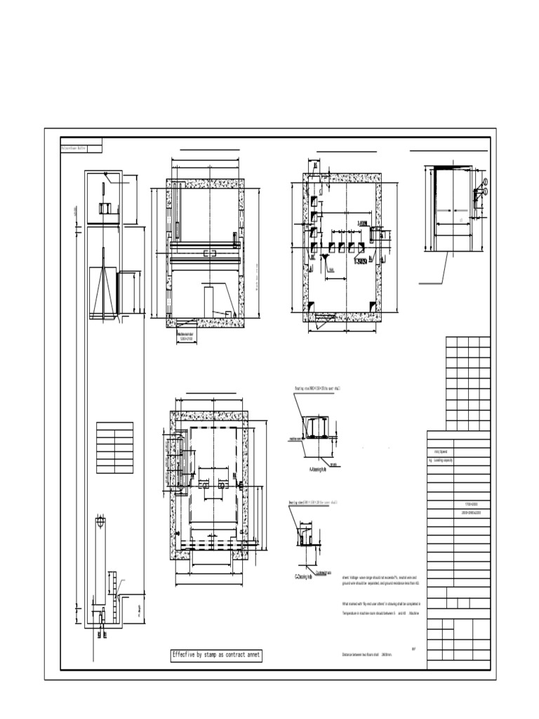 WB25I0187B Drawing | PDF | Elevator | Door