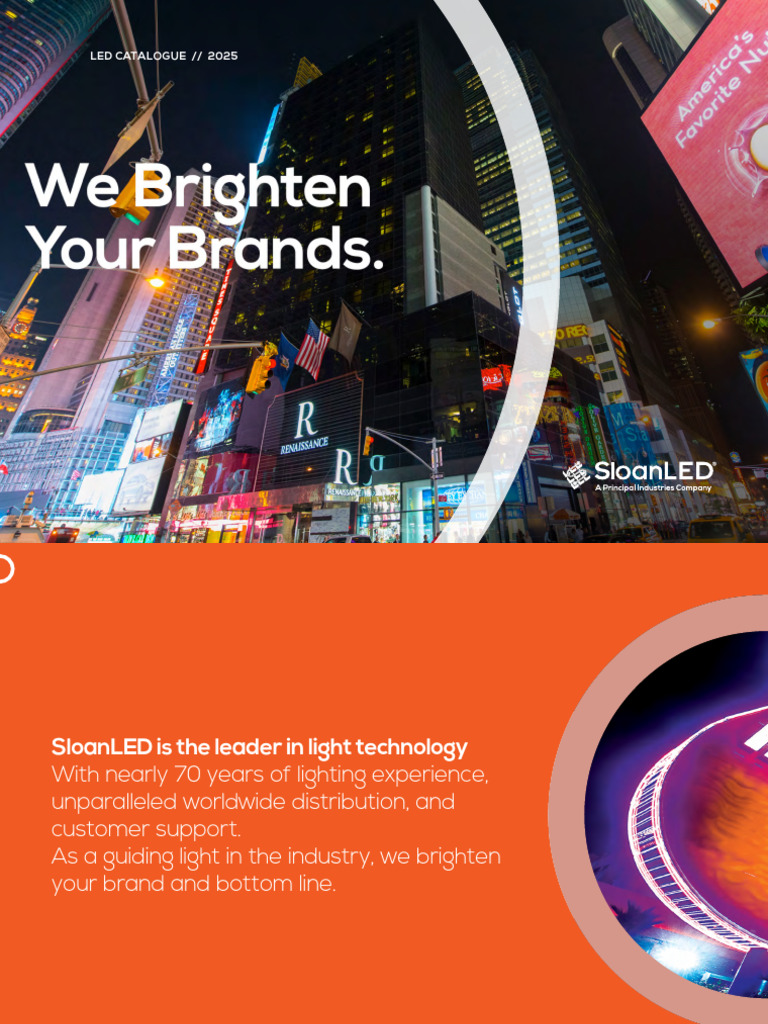 2025 SloanLED LED Lighting Solutions | PDF | Sustainability | Efficient ...