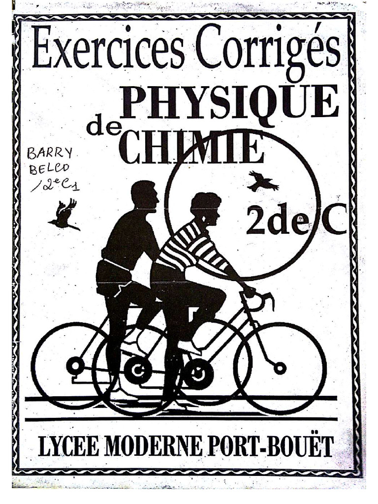 2S Physique Chimie 2nde C Excor_250805_113038 | PDF