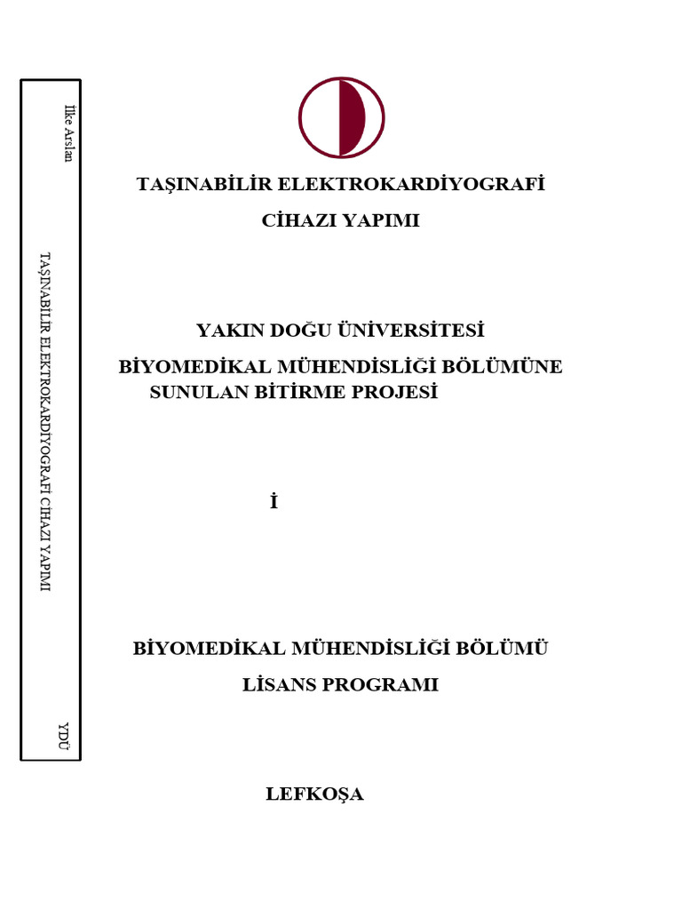 Taşinabilir Elektrokardiyografi Cihazi Yapimi | PDF