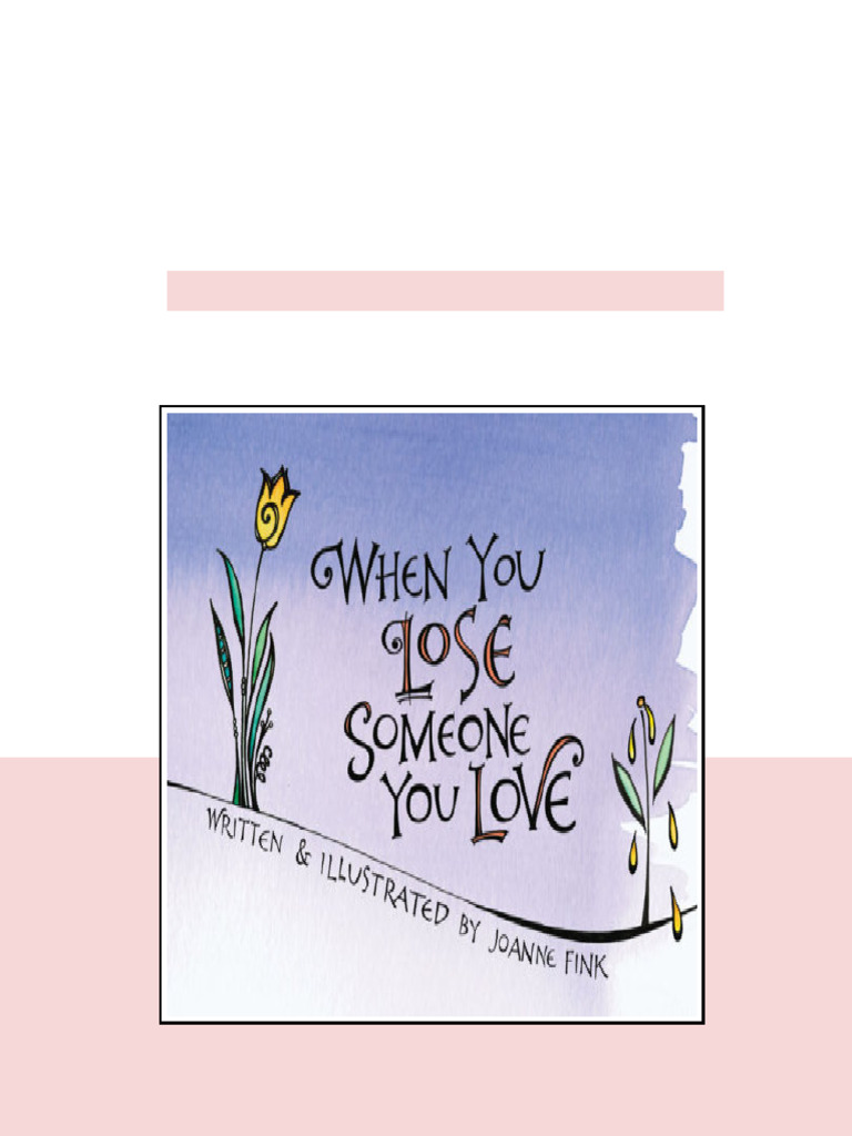 When You Lose Someone You Love Fink Joanne online pdf | PDF