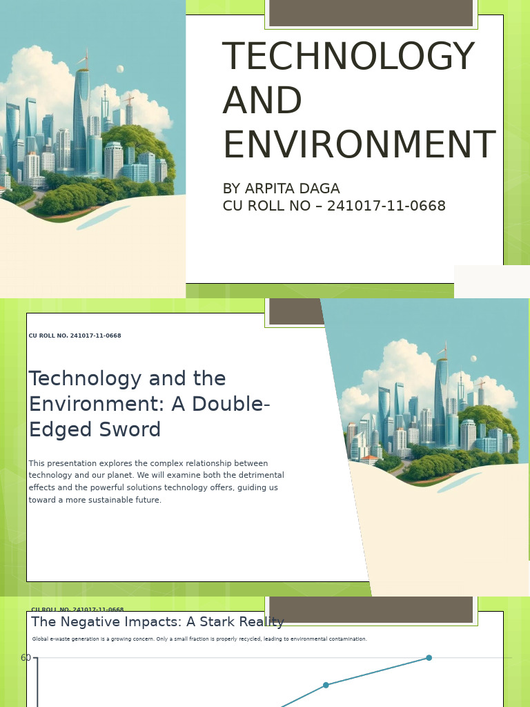 Ppt Technology and Environment by Arpita Daga Cu Roll No. 241017-11-0668 | PDF | Wind Power ...