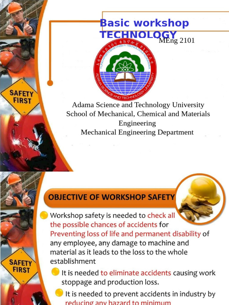 Workshop Safety Guidelines and Practices | PDF | Accidents | Tools