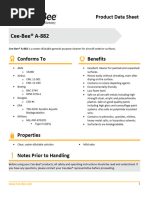 Cee-Bee R-256 Paint Stripper Data Sheet | PDF | Implied Warranty ...