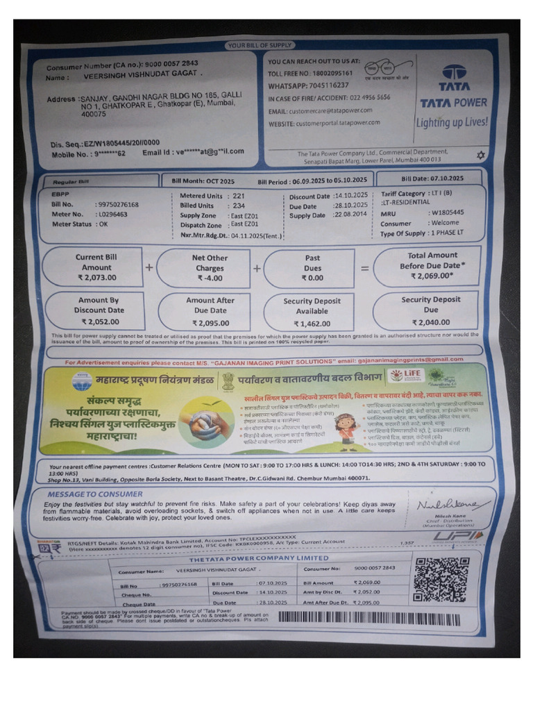 Light Bill | PDF