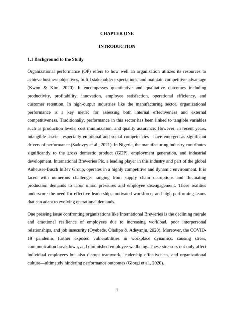 The Influence of Emotional Intelligence on the Administrative ...