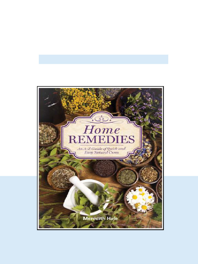 Home Remedies Hale Meredith No Waiting Time | PDF