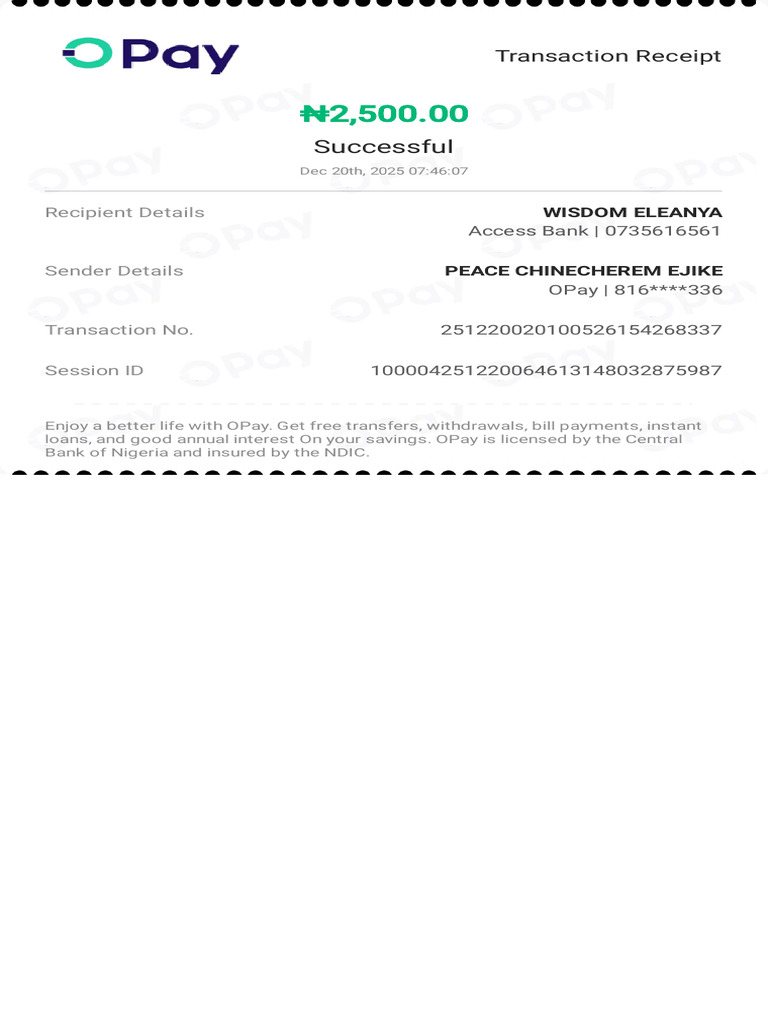 Transaction Receipt-251220020100526154268337 | PDF