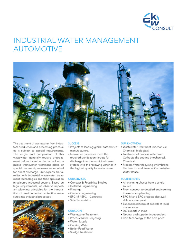 GKW 17515-09 Industrial Water en RZ Automotive | PDF | Reclaimed Water ...