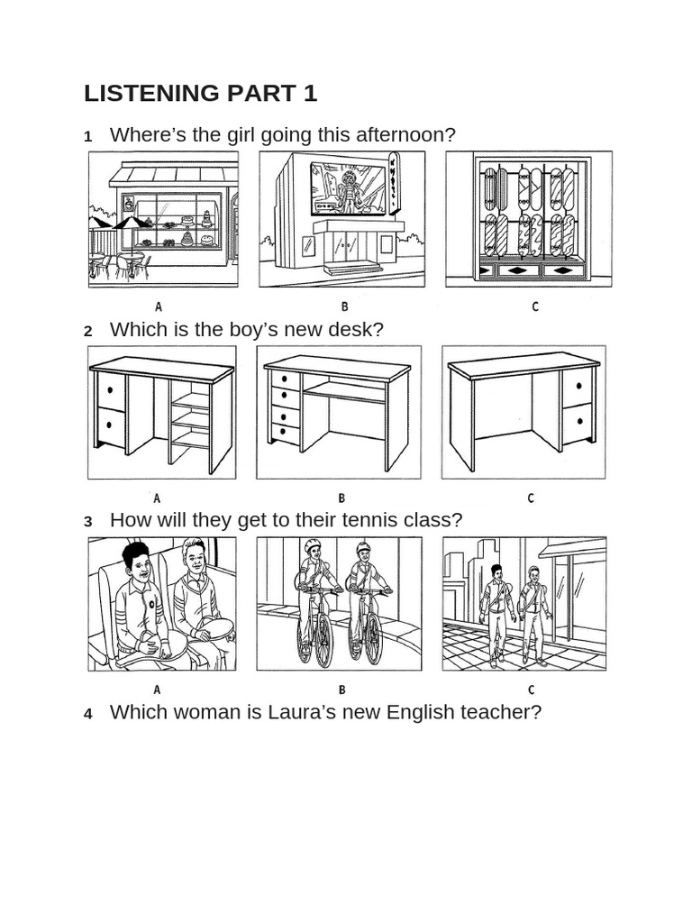 Listening Practice: Everyday Scenarios | PDF