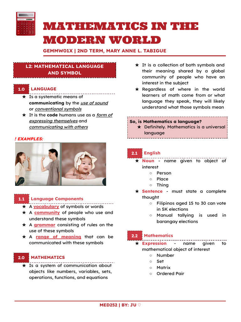 Mathematics as a Universal Language | PDF | Proposition | Mathematics