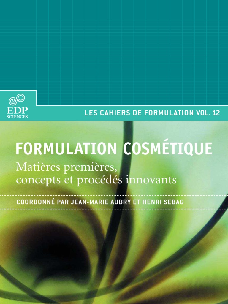 Formulation Cosmétique Innovante | PDF