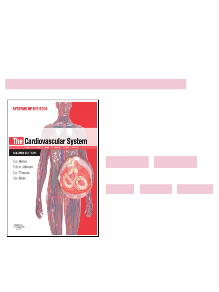 Cardiovascular System Systems of the Body Series 2nd Edition The newest ...