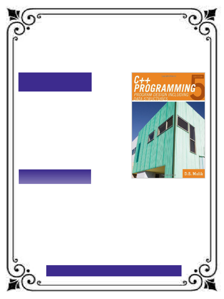 C Programming Program Design Including Data Structures 5th Edition D. S ...