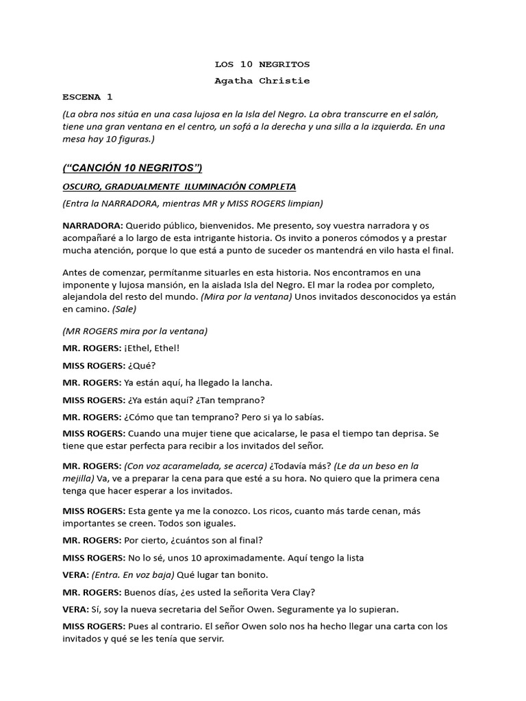 10NEGRITOS Extenso Técnico | PDF