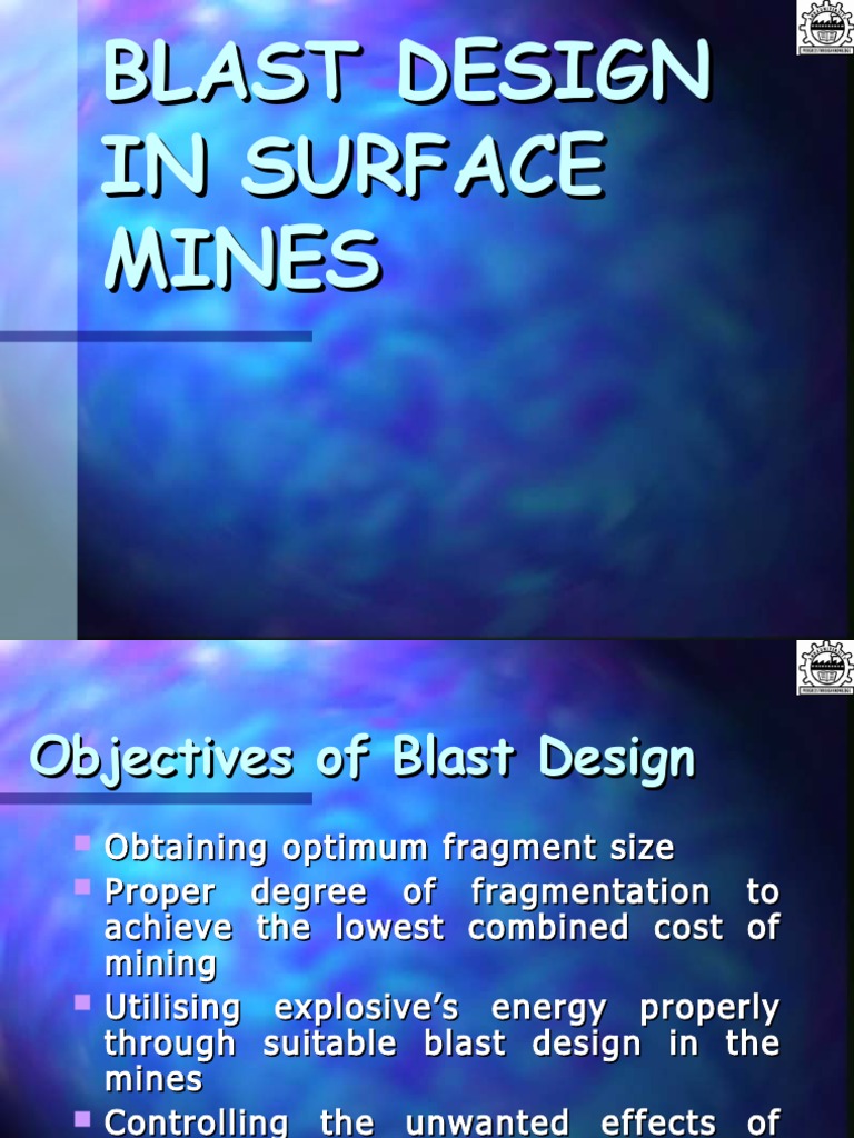 Underground Blast Design Techniques | PDF | Teaching Methods ...