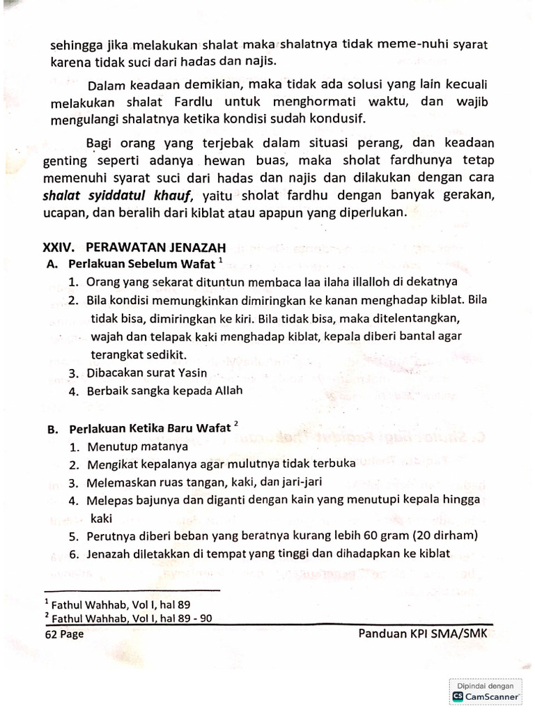 Materi Jenazah | PDF