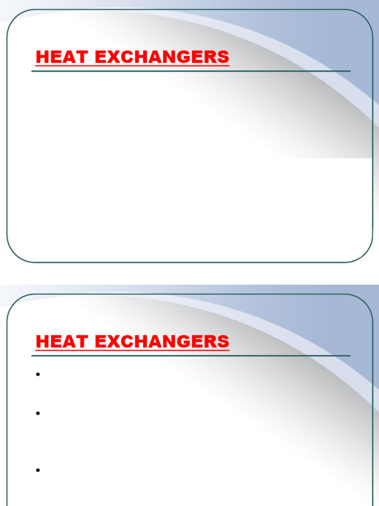 Heat Exchanger - Inspection - V Imp | PDF | Heat Exchanger | Leak
