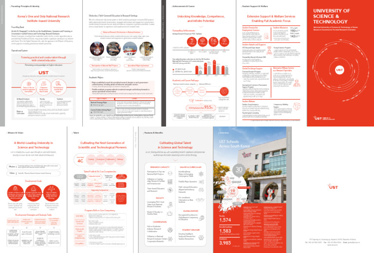 2025 UST Leaflet_Eng. | PDF | Science, Technology, Engineering, And ...