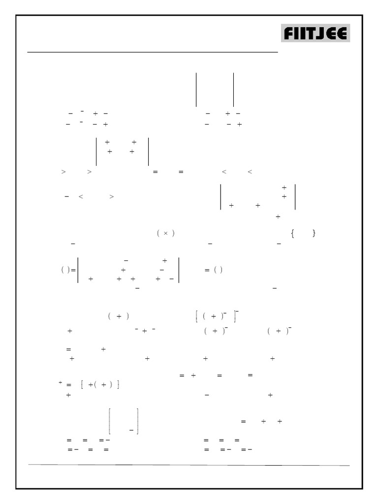 13. Sr Maths Revision_matrices & Determinants_ Mains_cpp | PDF ...