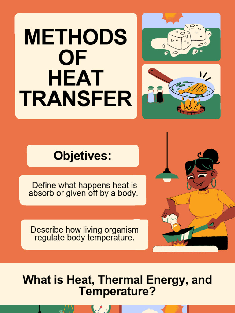 Changes in Matter Education Presentation in Orange Light Yellow Hand ...