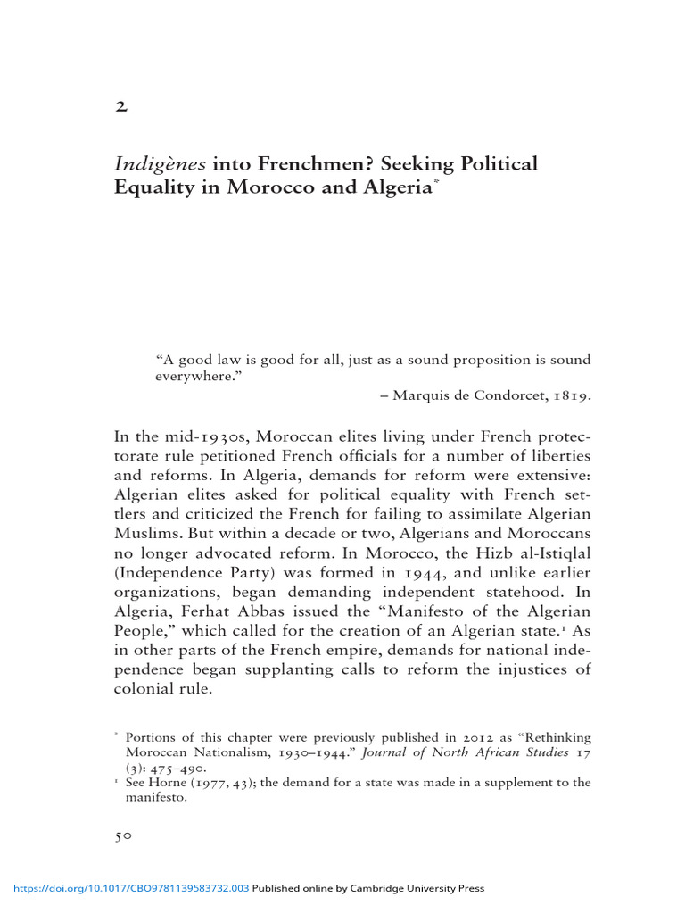 Lawrence (2013) - Indigenes Into Frenchmen Seeking Political Equality ...