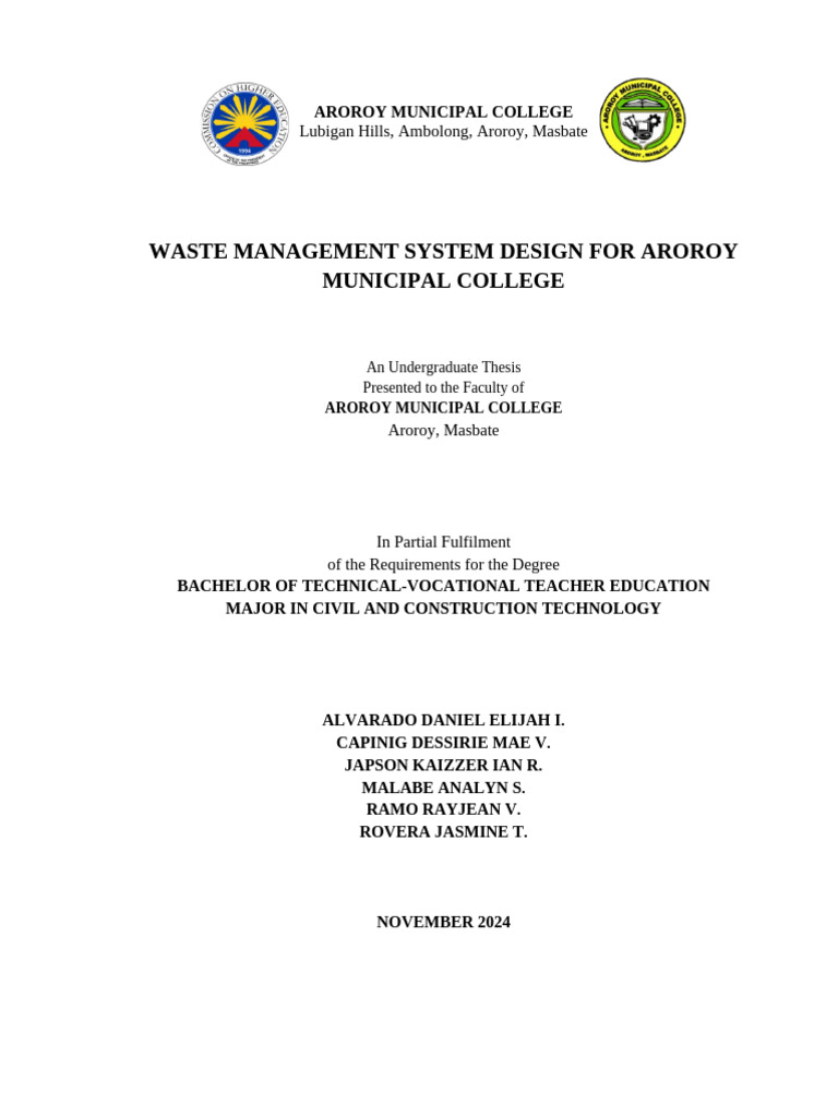 kaiz | PDF | Waste Management | System