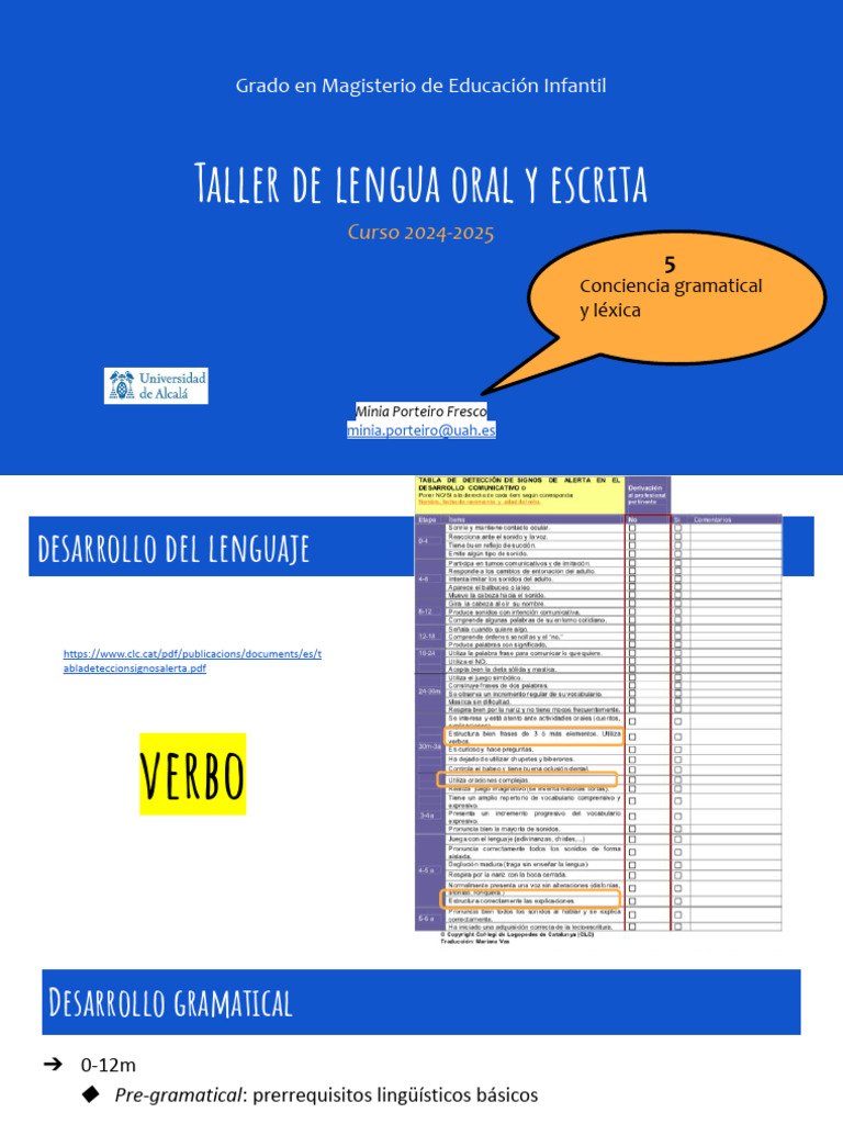 5_Conciencia Gramatical y léxico | PDF | Palabra | Género gramatical