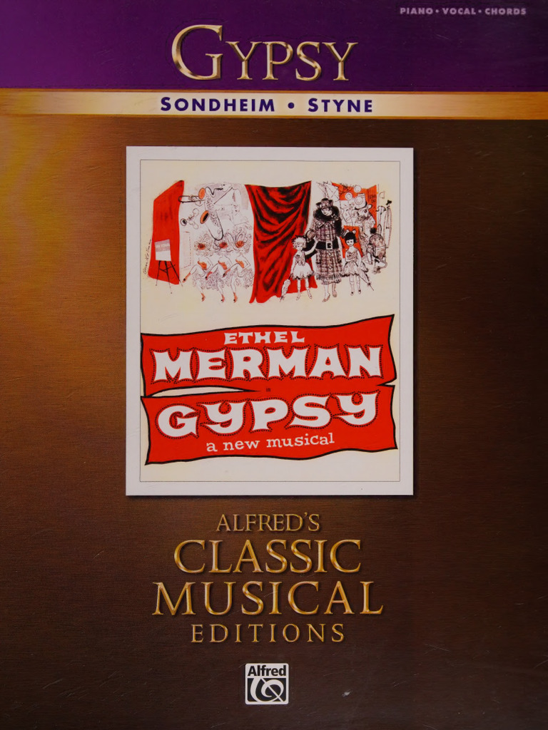 Gypsy (Selections)_ Piano_Vocal -- Jule Styne, Stephen Sondheim, Michael Lefferts -- Piano_Vocal ...