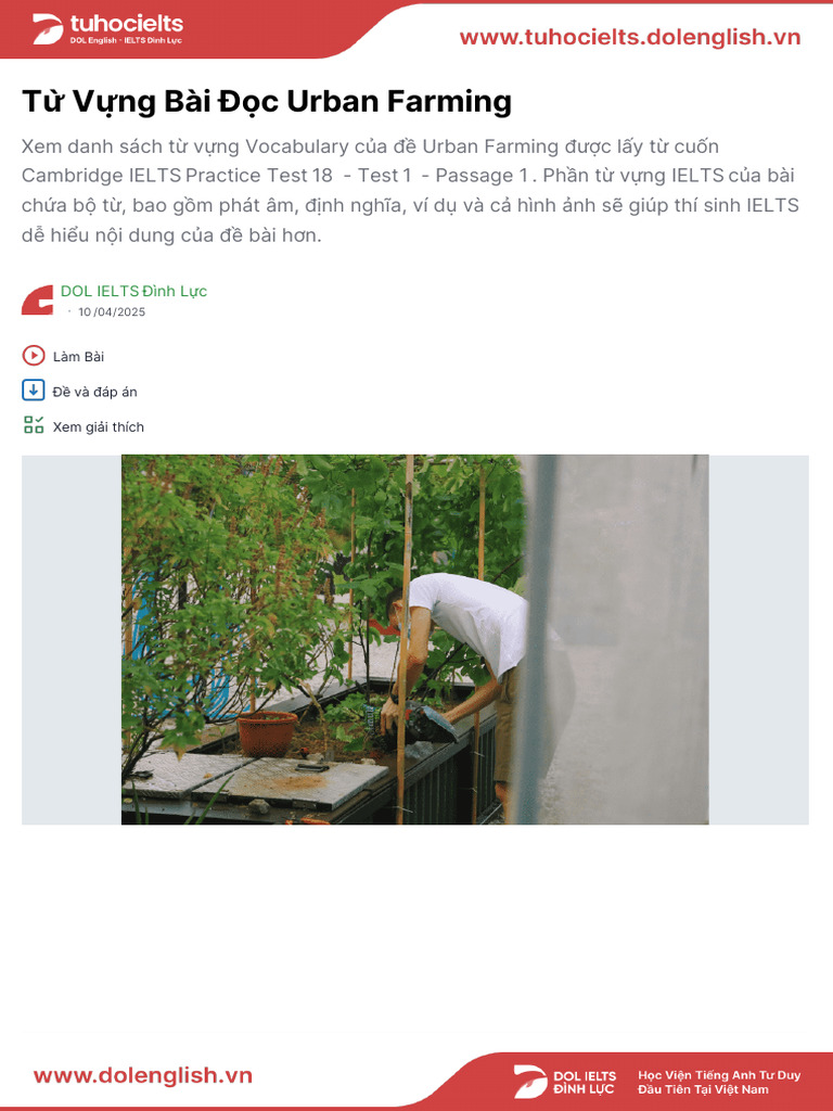 Urban Farming | PDF | Agriculture | Urban Agriculture