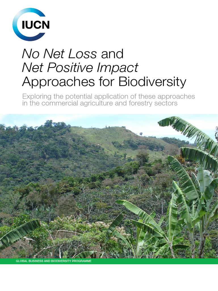 iucn_no net loss and positive approaches for biodiversity | PDF ...
