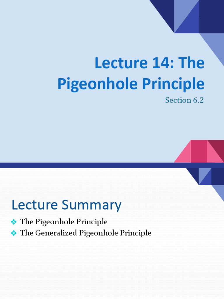 Lecture-14 | PDF | Numbers | Mathematical Concepts