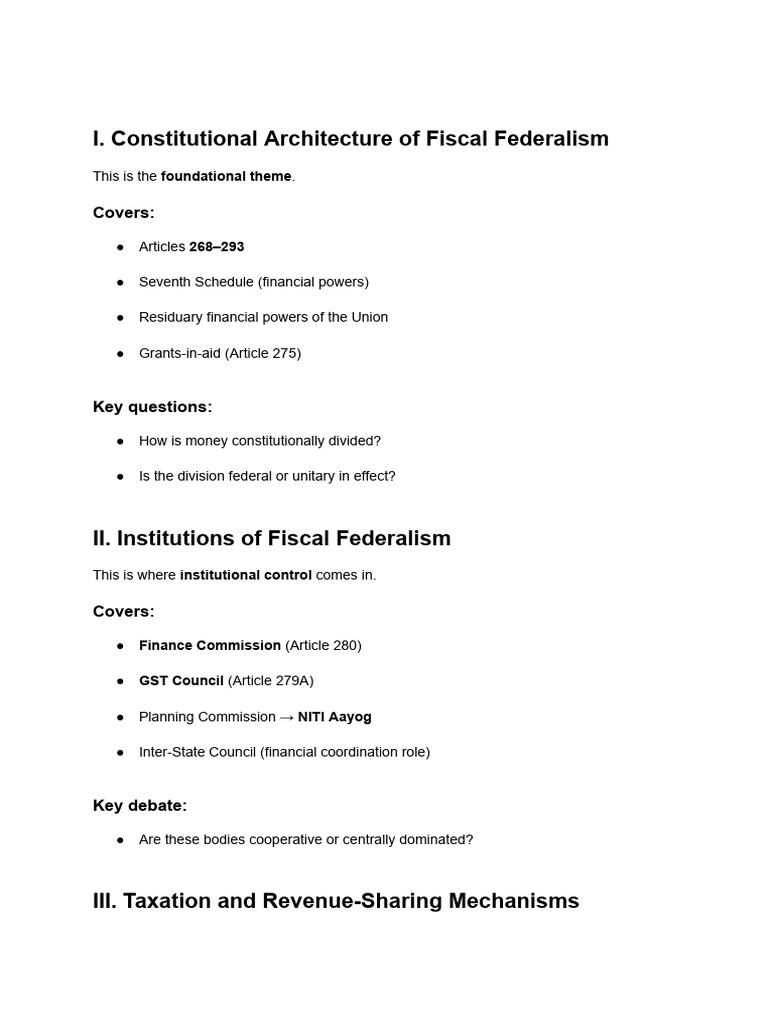 Layout PhD Federalism | PDF | Taxes | Economies