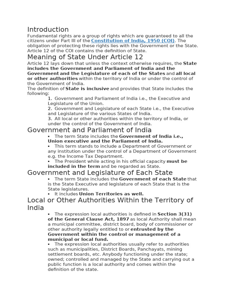 ARTICLE 12 STATE | PDF | Parliament | Government