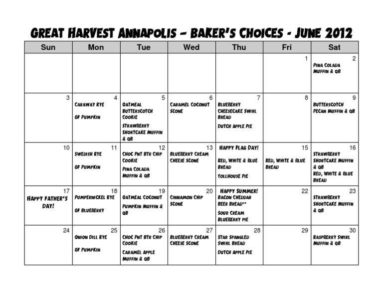 Jun 12 Bakers | PDF