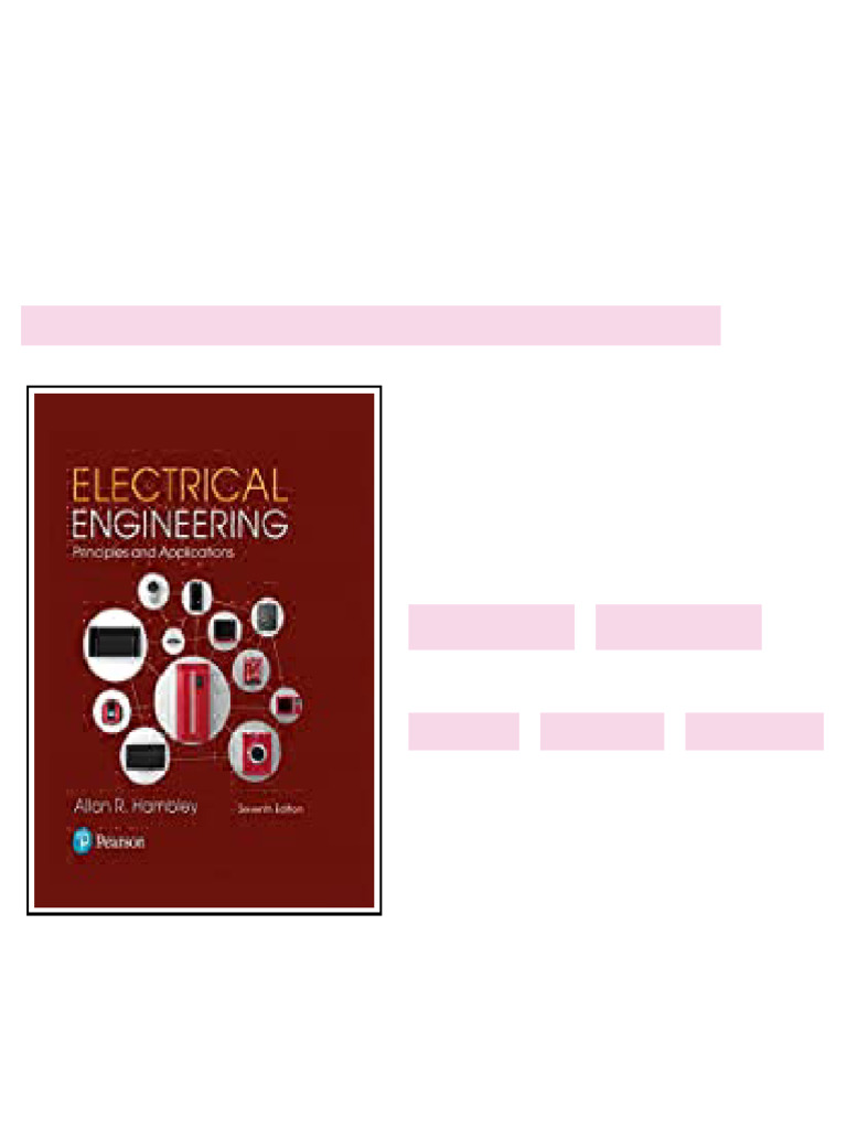 (Solution Manual) Electrical Engineering Principles & Applications 7th Edition Full Chapters ...