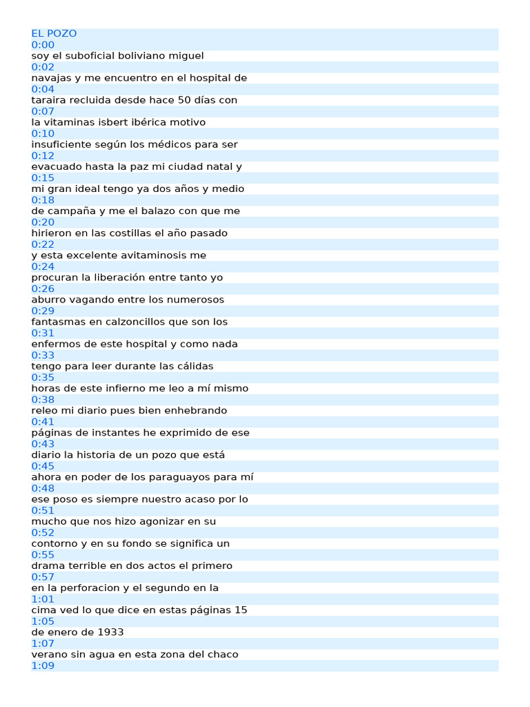 6to Boqueron abandonado | PDF
