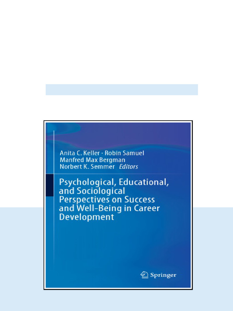 Psychological Anita C Keller Robin Samuel Manfred Max Bergman online ...