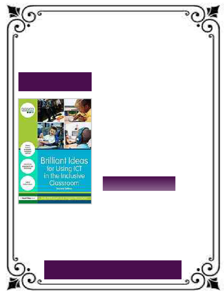 Brilliant ideas for using ICT in the inclusive classroom Second Edition ...