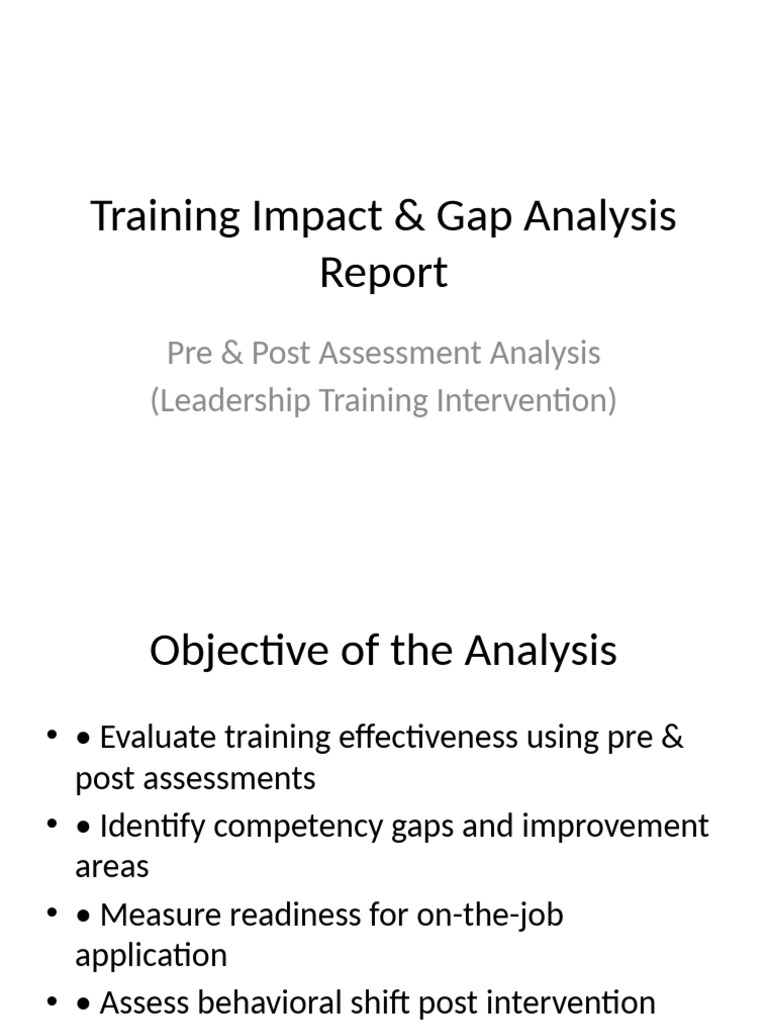 Leadership Training Impact Analysis Report | PDF | Leadership | Mindset