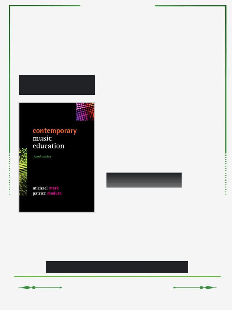 Contemporary Music Education 4th Edition Mark full ebook access | PDF ...
