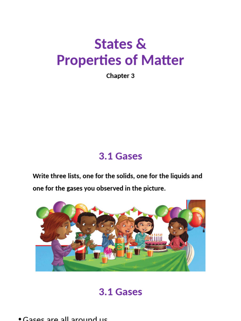 C3 States of Matter | PDF | Water | Melting Point