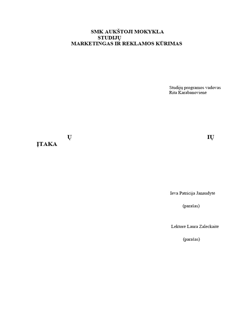 7 Marketingas | PDF