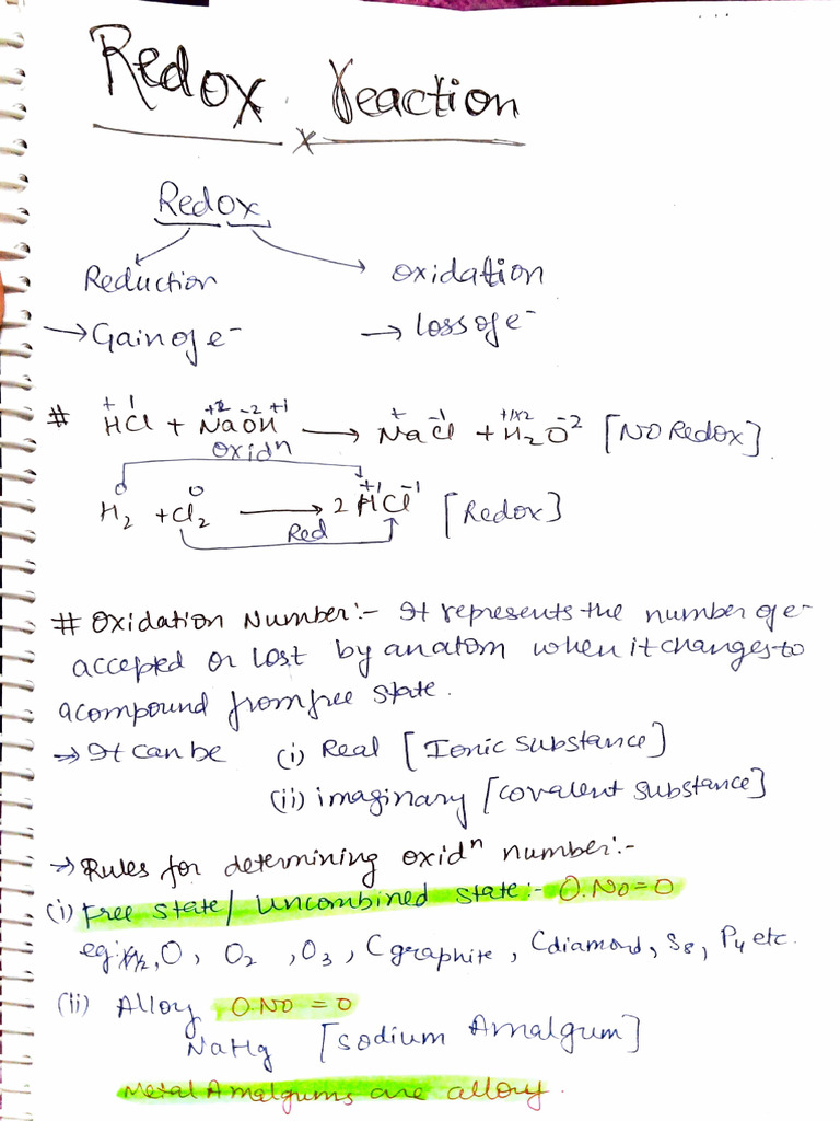 DP. sir redox new | PDF | Chemistry | Organic Chemistry